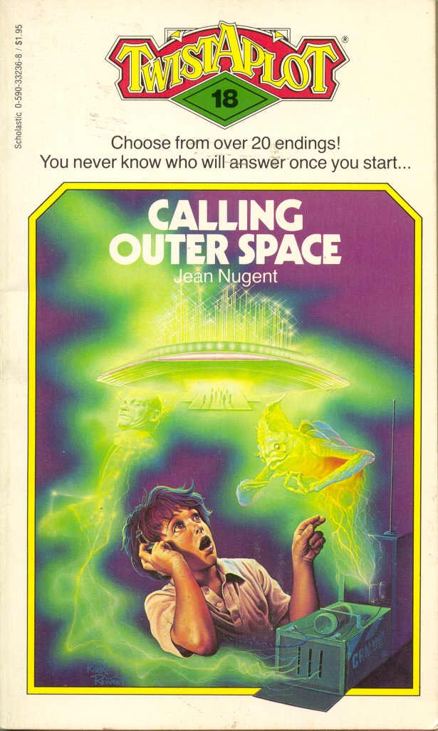 Calling Outer Space (Twistaplot, No 18): Nugent, Jean: 9780590332361 ...