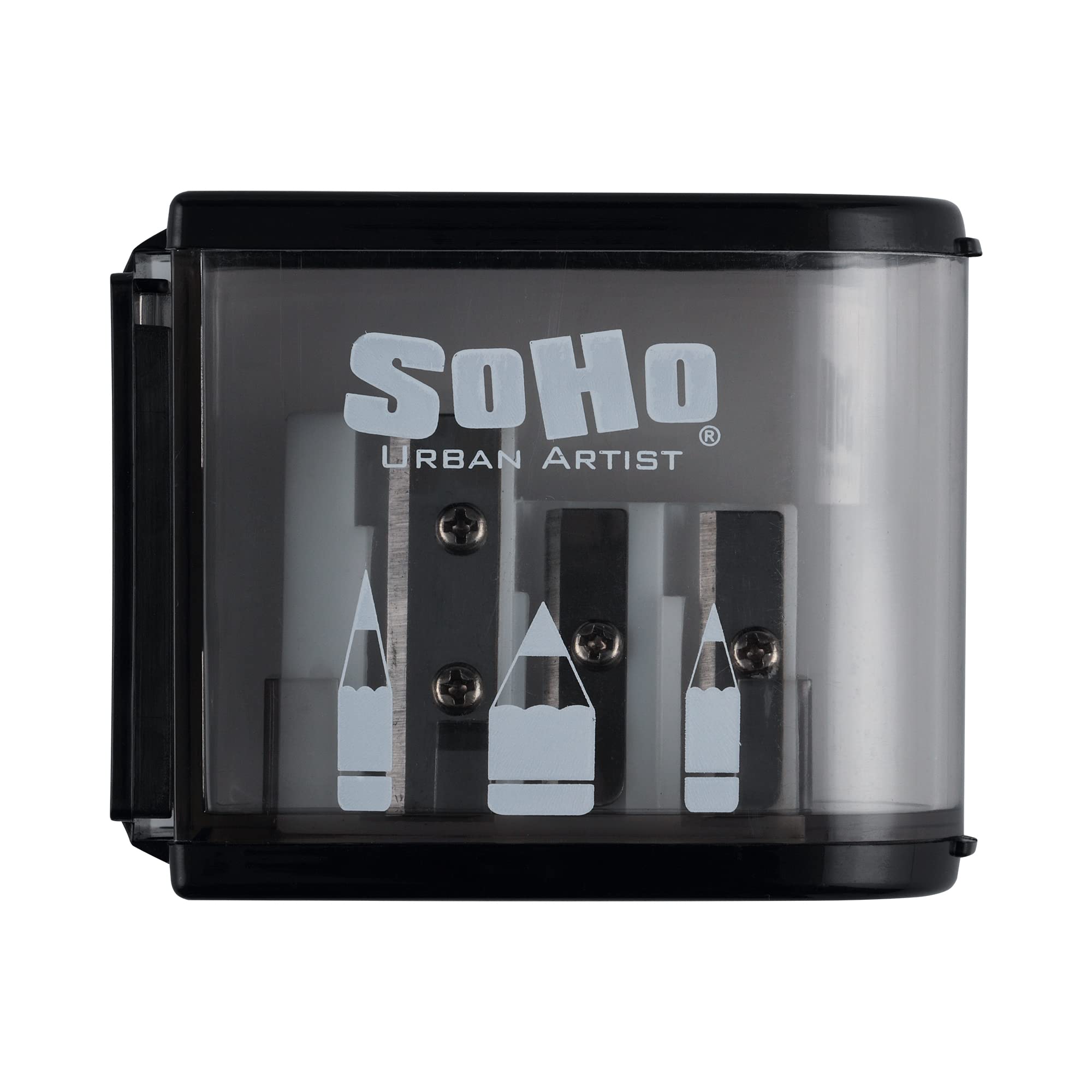 Snapklik.com : SoHo Urban Artist 3-Hole Pencil Sharpeners - Perfect For ...