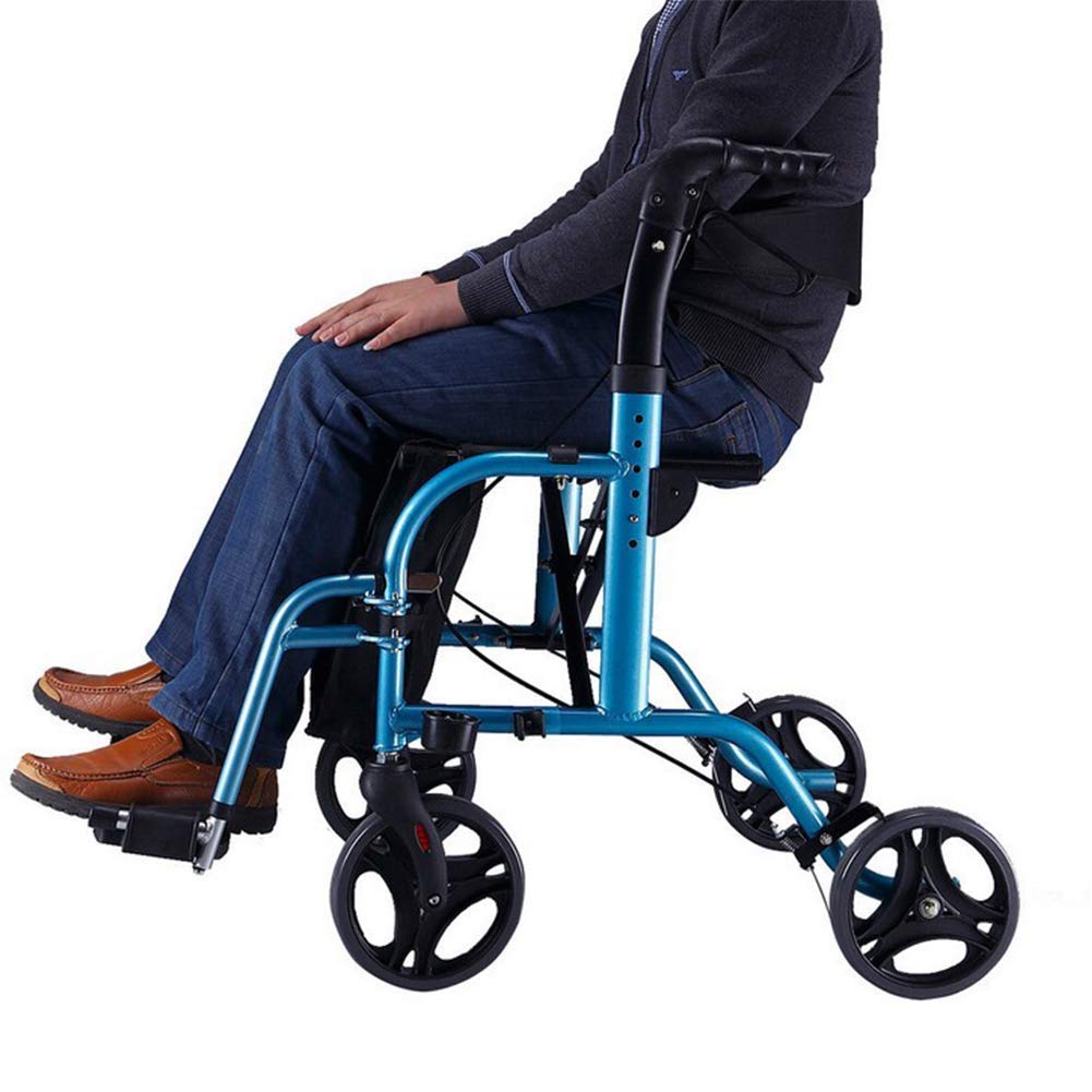 Buy QIQIZHANG Walkers for seniors Walking Frame,Rollator Folding ...