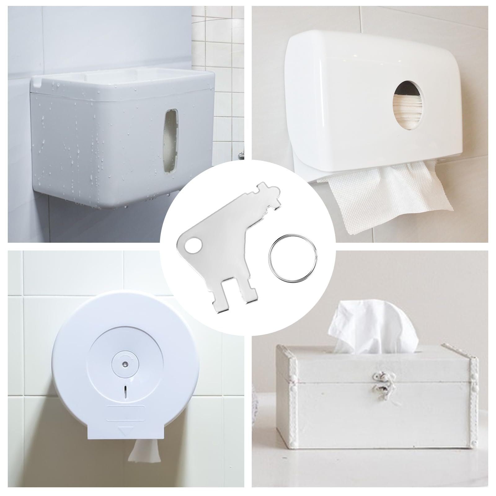 Tork Towel Dispenser Key 15-Pack Universal Dispenser Keys - Fits ...