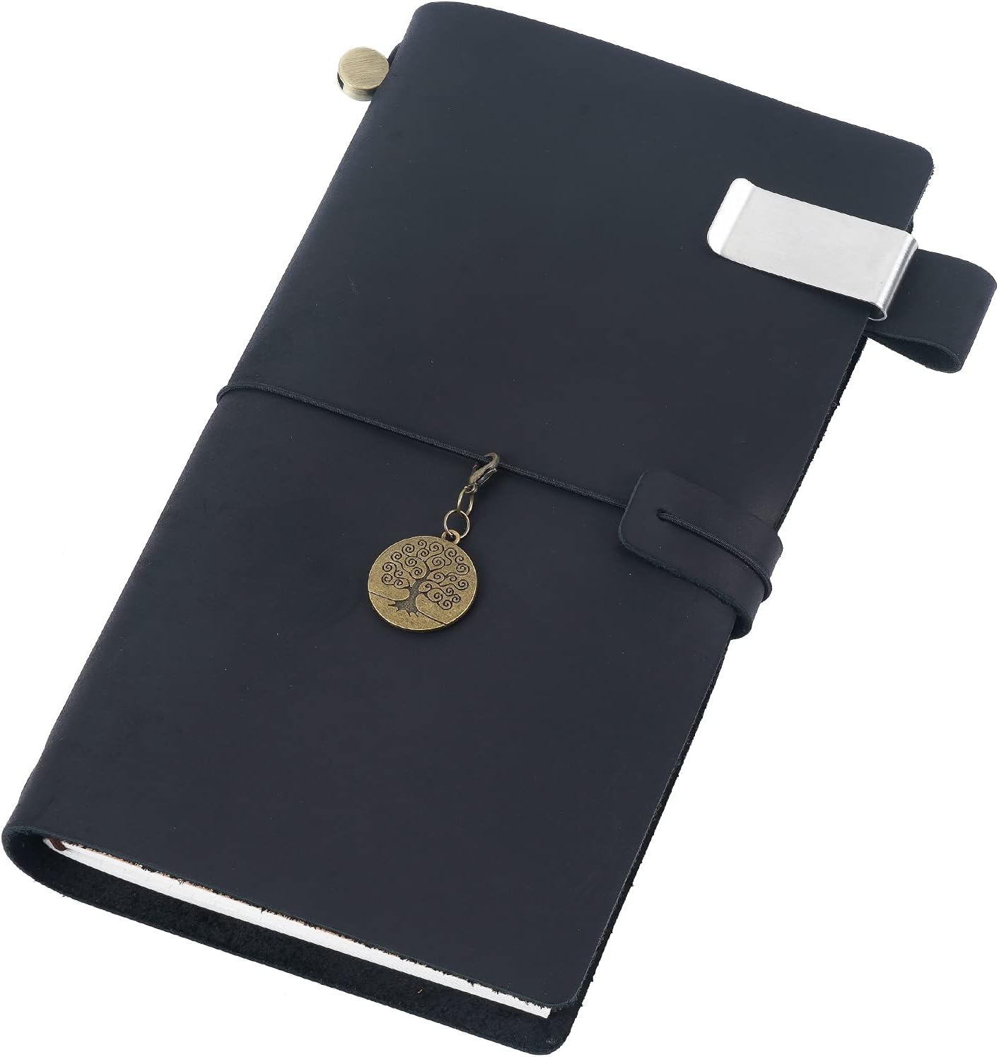 Amazon.com: Leather Refillable Journal, Travelers Notebook for Men and ...