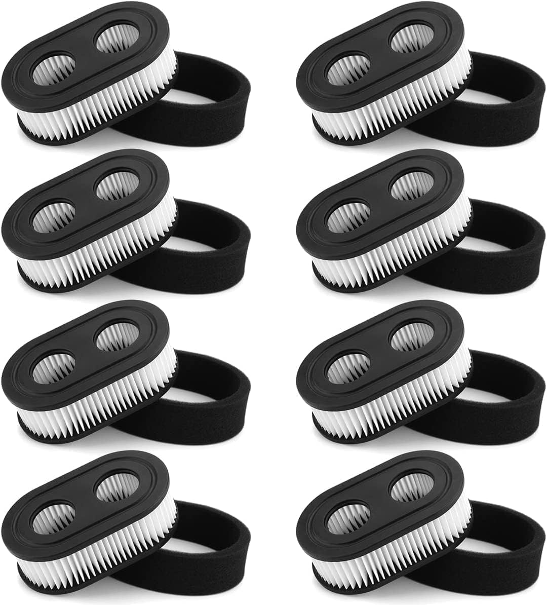 Amazon.com: Yunnergo 15PCS Lawn Mower Air Filter 593260 Compatible with ...