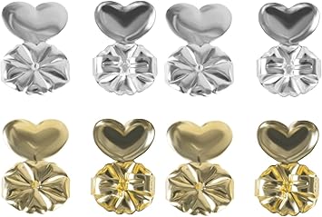 Amazon.com: Magic Earring Lifts, Ear Lobe Support Backs for Studs FREE ...