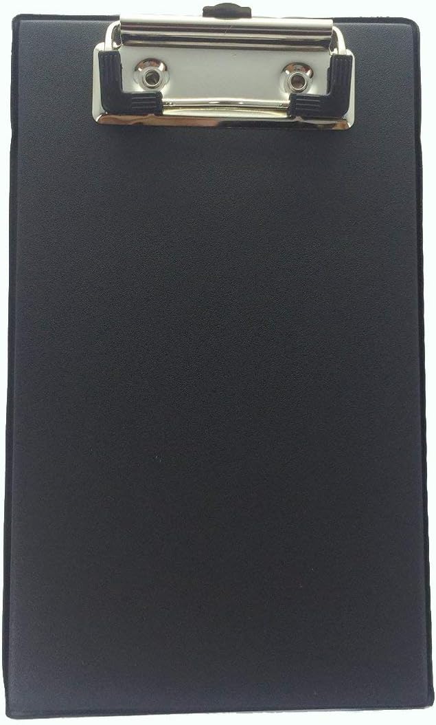 Black Mini Clipboard - Small Pocket A6 Clip Board : Amazon.co.uk ...