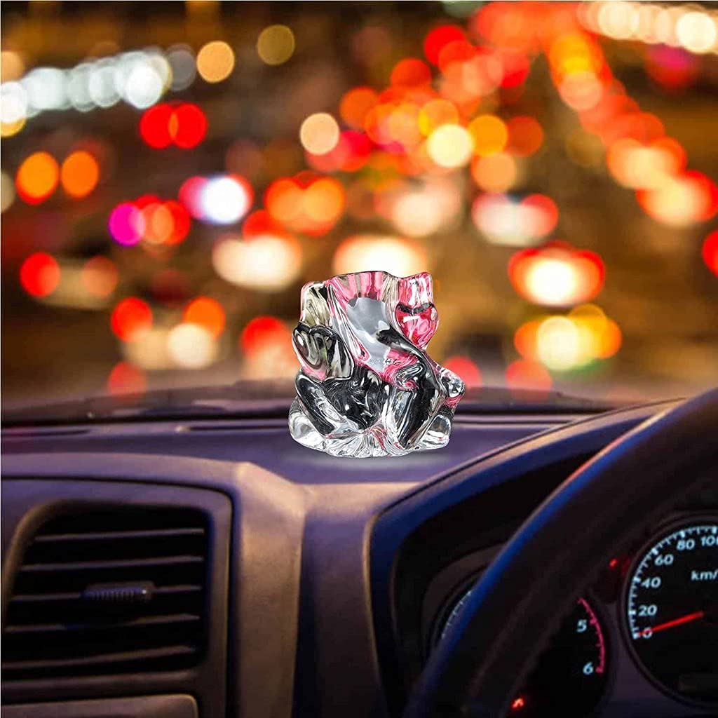 Adiyogi Crystal Glass Ganesh Ji Ki Murti Idol For Car | Desertcart Sri ...