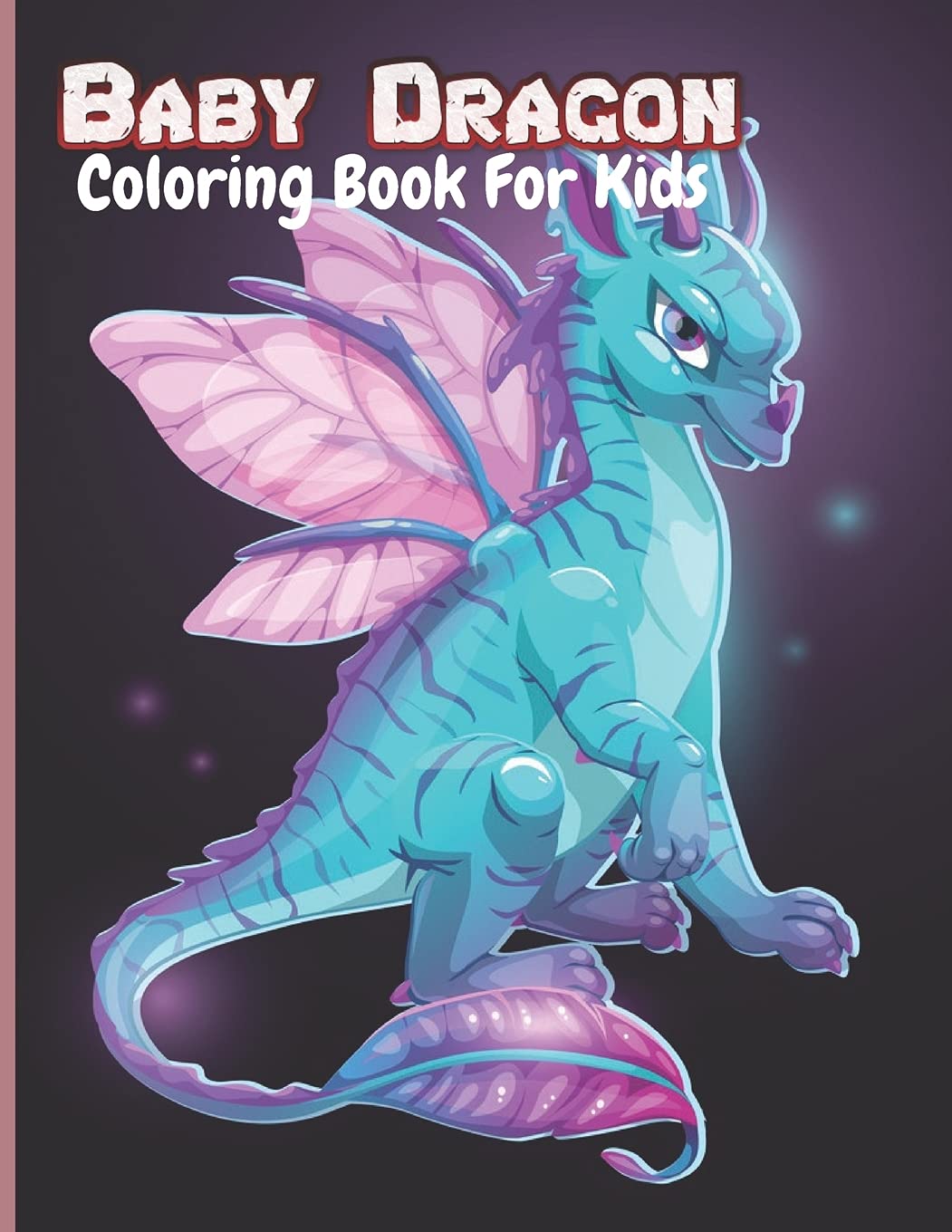Animated Baby Dragon Coloring Pages
