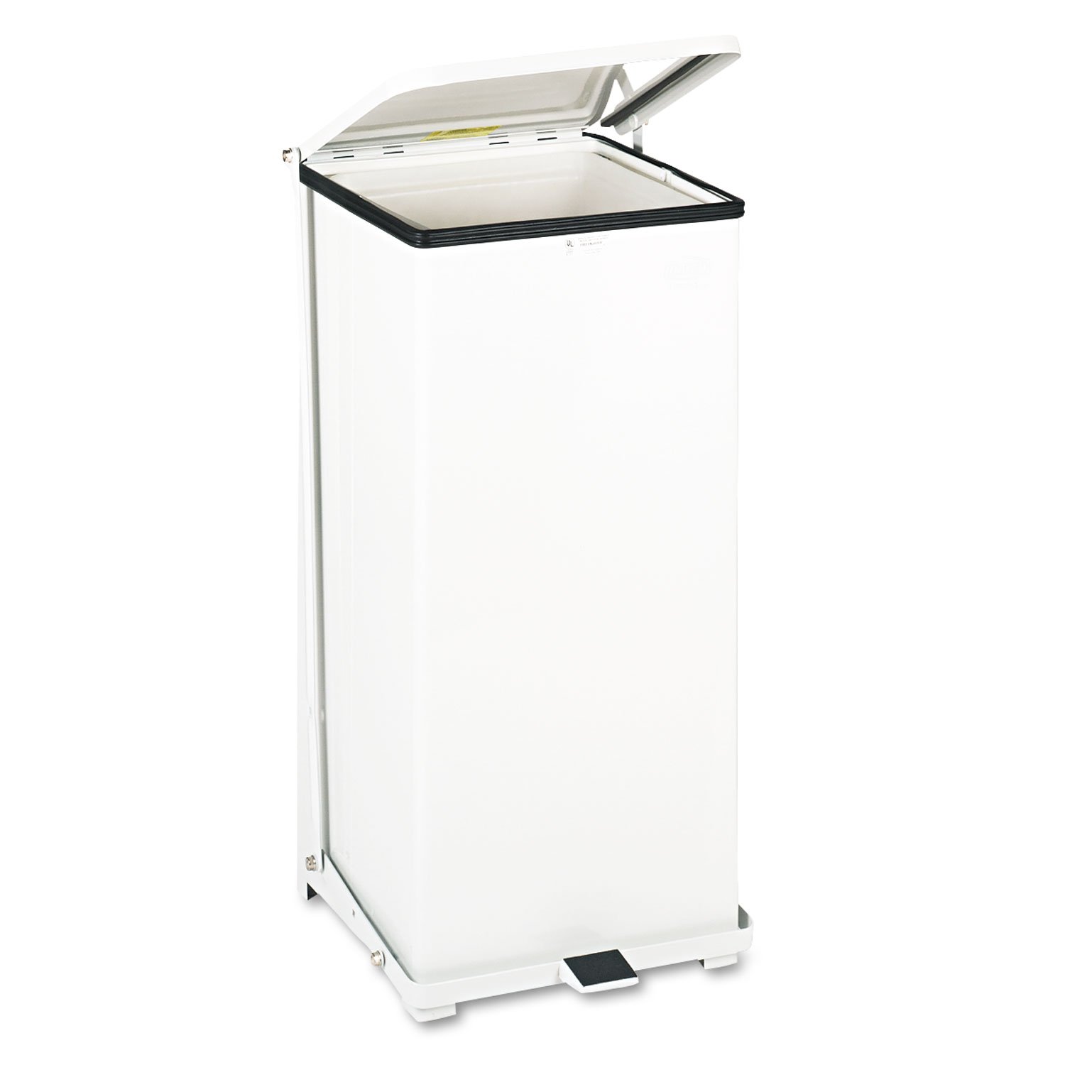 Amazon.com: Rubbermaid Commercial ST24EPLWH Defenders Biohazard Step ...