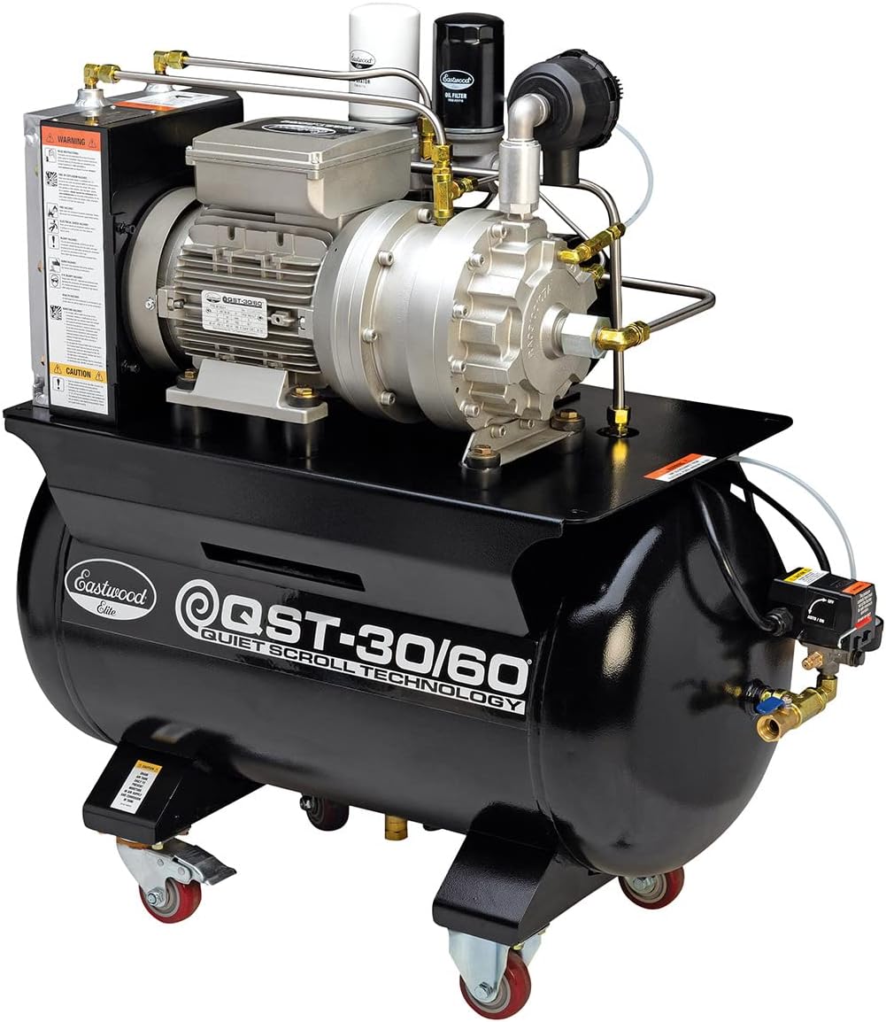 Amazon.com: Eastwood Elite QST 30/60 Scroll Air Compressor | Super ...
