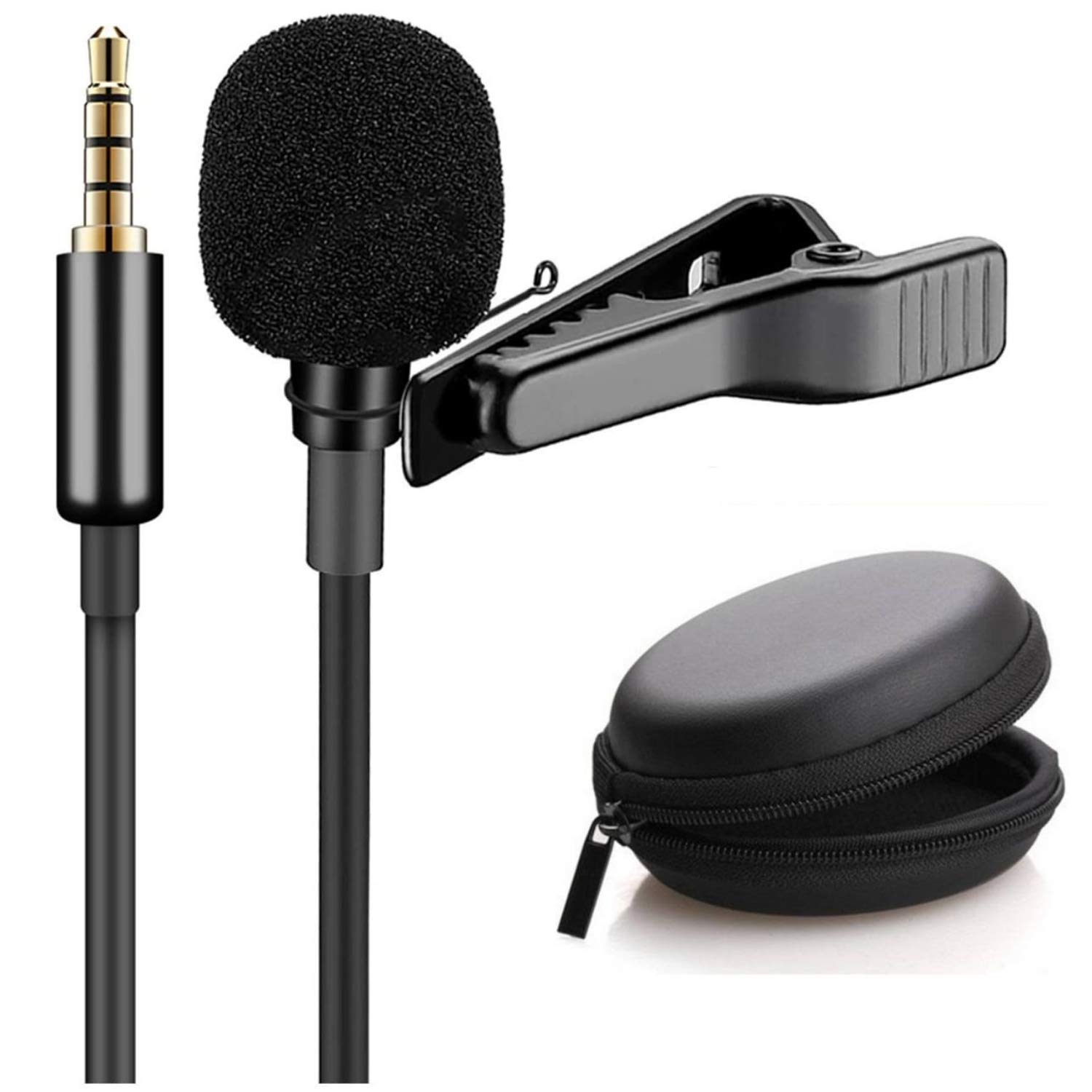 HUMBLE Lavalier Lapel Microphone Omnidirectional Coller Mic with ...