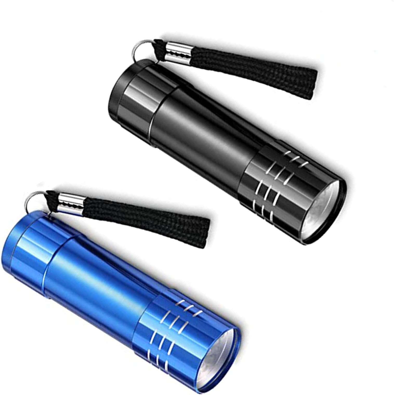 Haisiboya Portable, Waterproof LED Flashlight (2pcs, 50 lumens), Mini ...