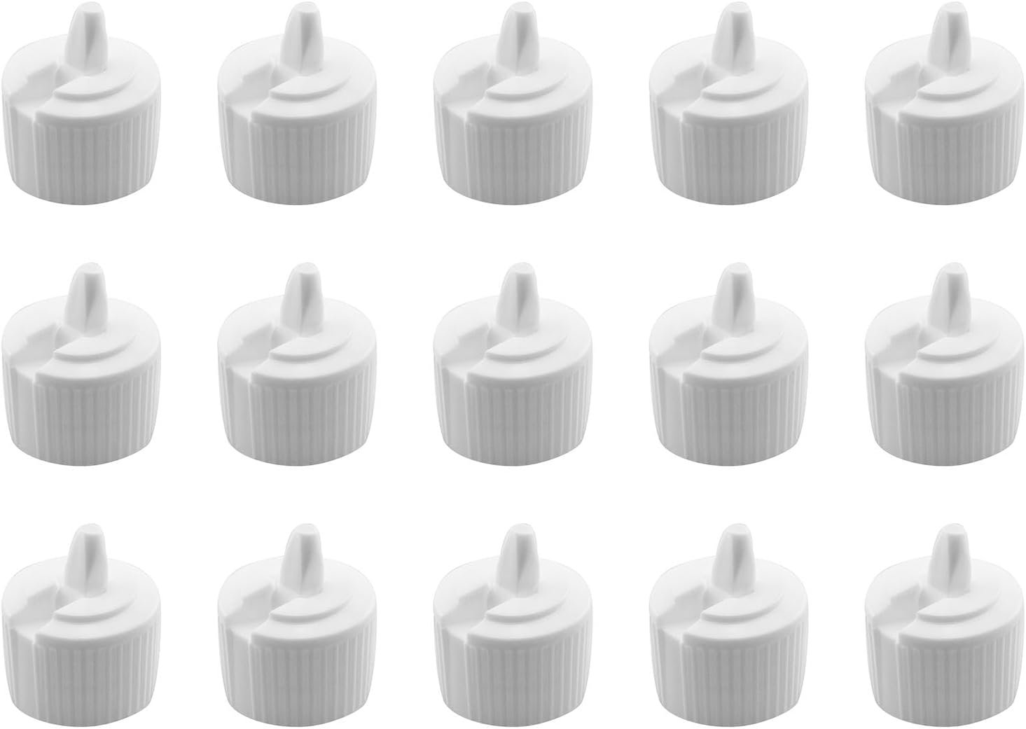 Amazon.com: JCBIZ 15pcs 24 Tooth 410 Tip Plastic Cap White Flip Top ...