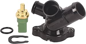 Amazon.com: UoFar Coolant Hose Flange w/Sensor - Compatible with ...