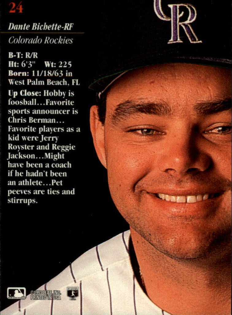 Dante Bichette's Instagram, Twitter & Facebook on IDCrawl