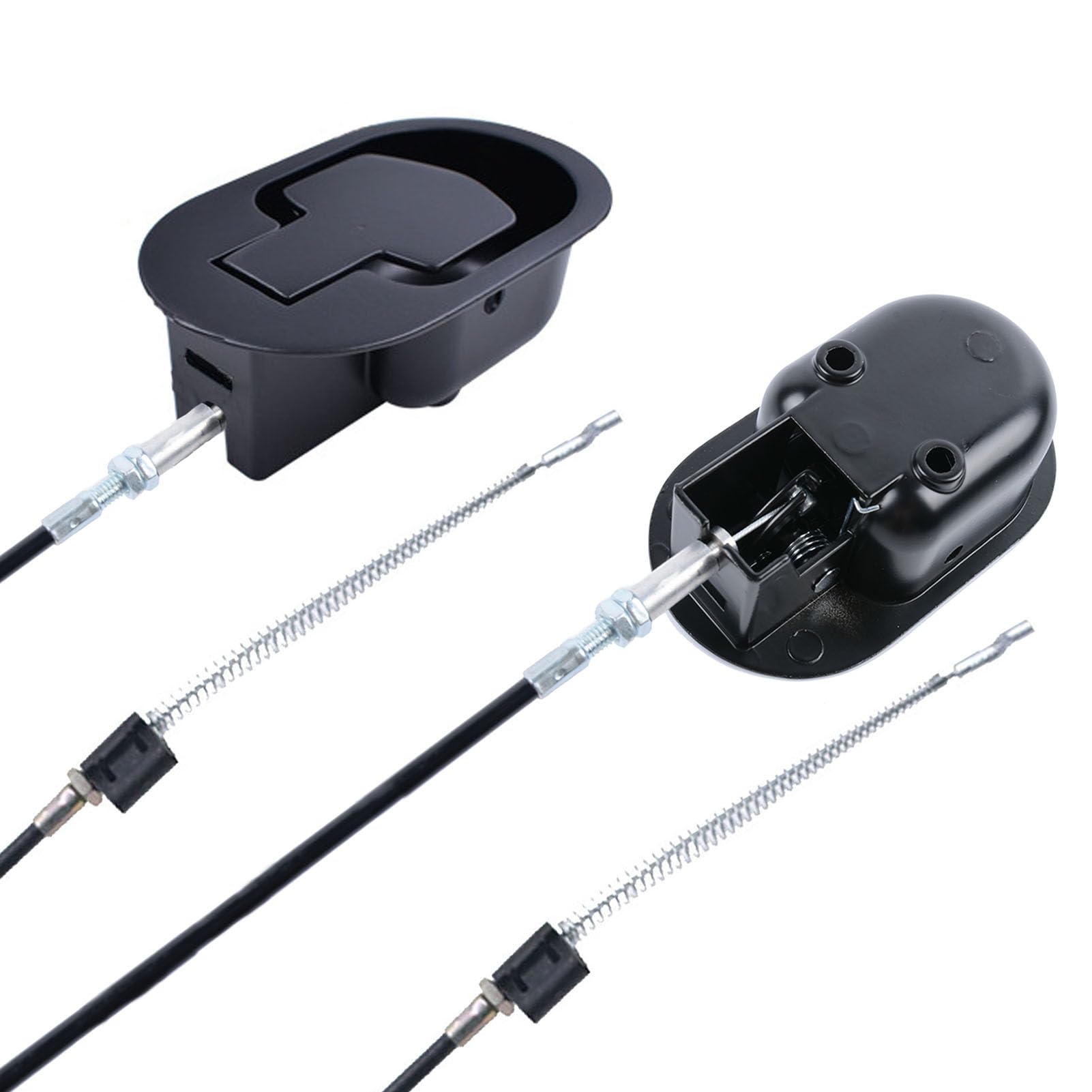 2Pcs Metal Recliner Handle Replacement with Cable,Universal Sofa Pull ...