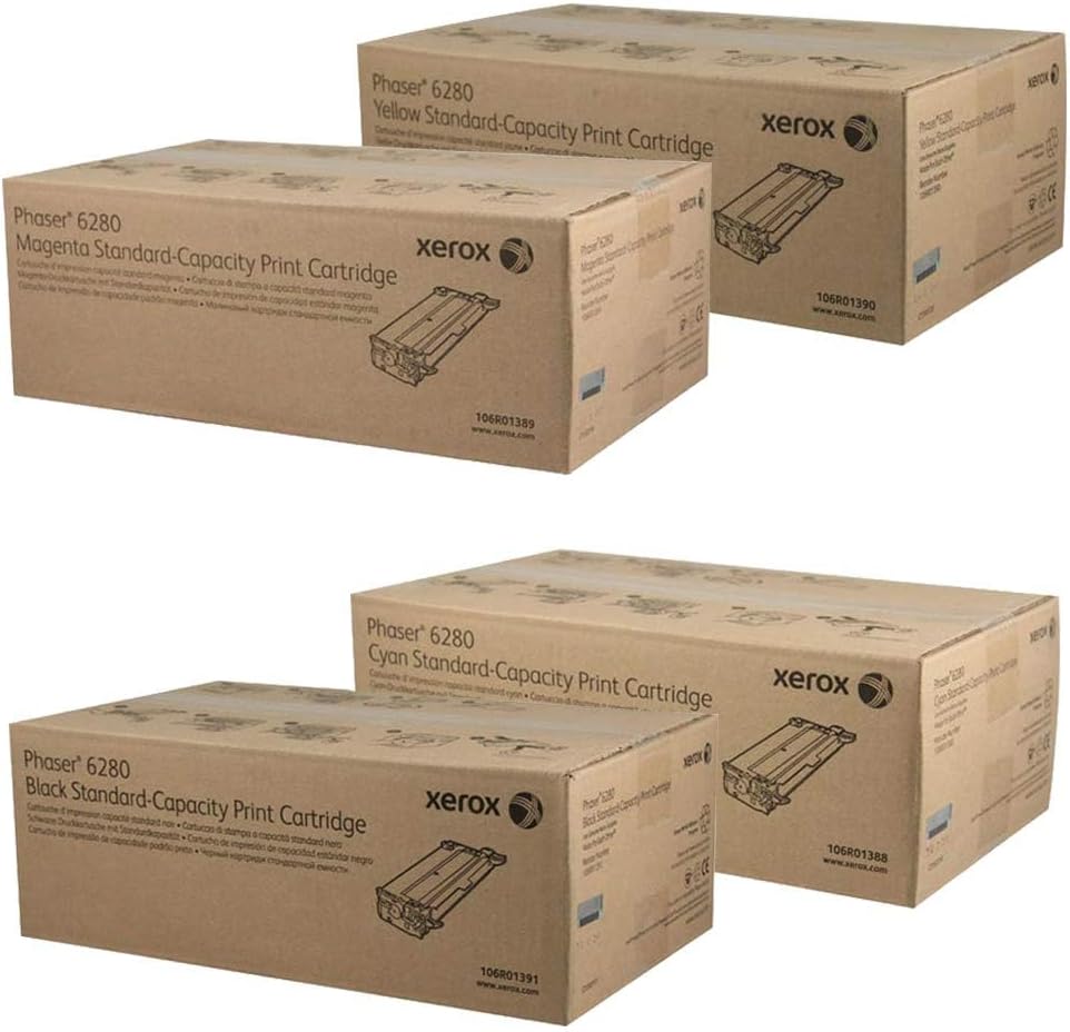 Amazon.com: Xerox Phaser 6280 (R01391,R01388,R01389,R01390) Standard ...