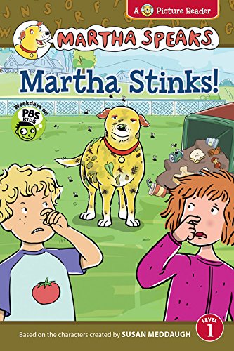 Amazon.com: Martha Stinks! (Martha Speaks Readers, Level 1 ...