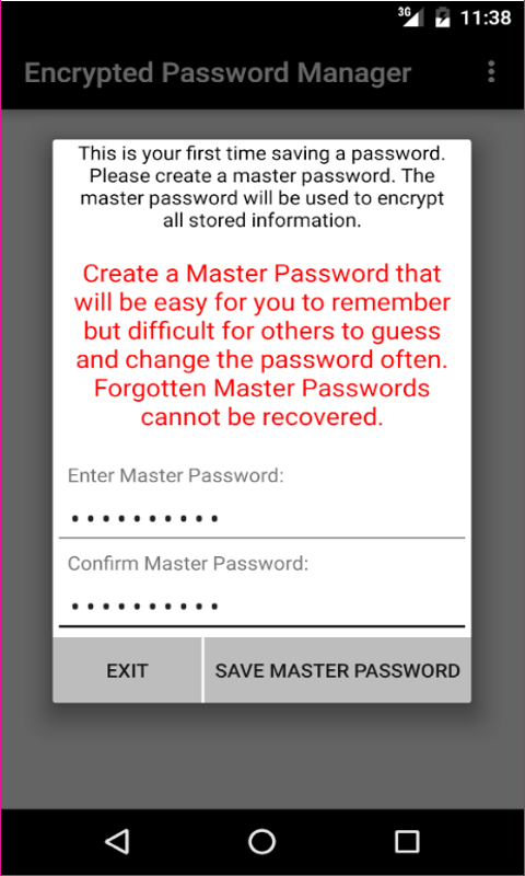 Encrypted Password Manager - App on Amazon Appstore