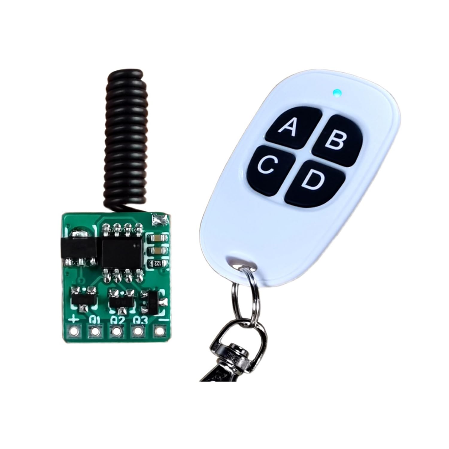 3 Channels Mini Remote Control Switch Module Low Power Consumption ...