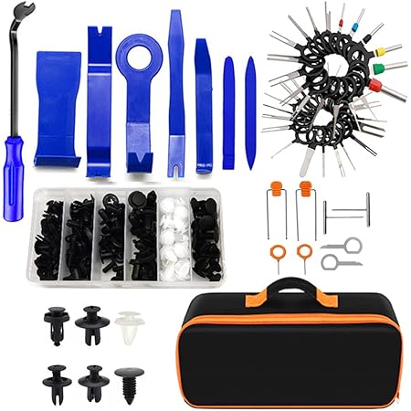 Amazon.com: Sevaoto 155 Pcs Trim Removal Tool Set, Car Panel Door Audio ...
