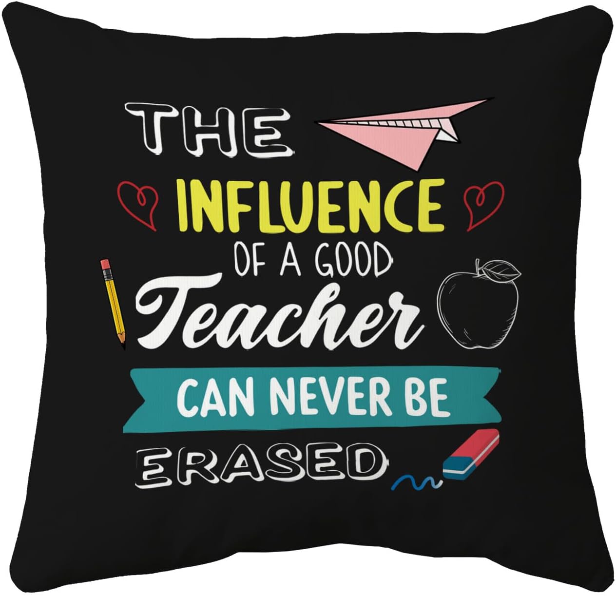 Amazon.com: Safito The Influence of A Good Teacher Decorative Throw ...