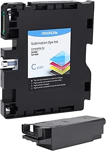 Amazon.com: PRINTANDINK SG500 SG1000 Cyan Ink Combine Ink Tank ...