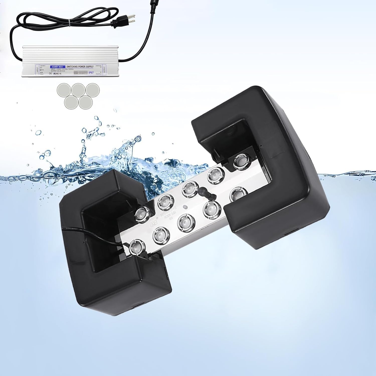 Amazon.com: ELELIFE 10 Head Ultrasonic Mist Maker Fogger - 7000mL/H ...