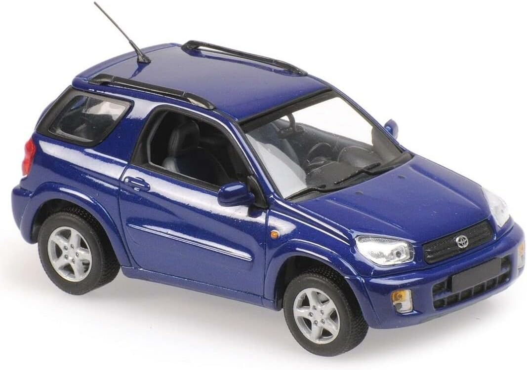 Maxichamps 940166000 1:43 Toyota Rav 4-2000-Dark Blue Metallic ...