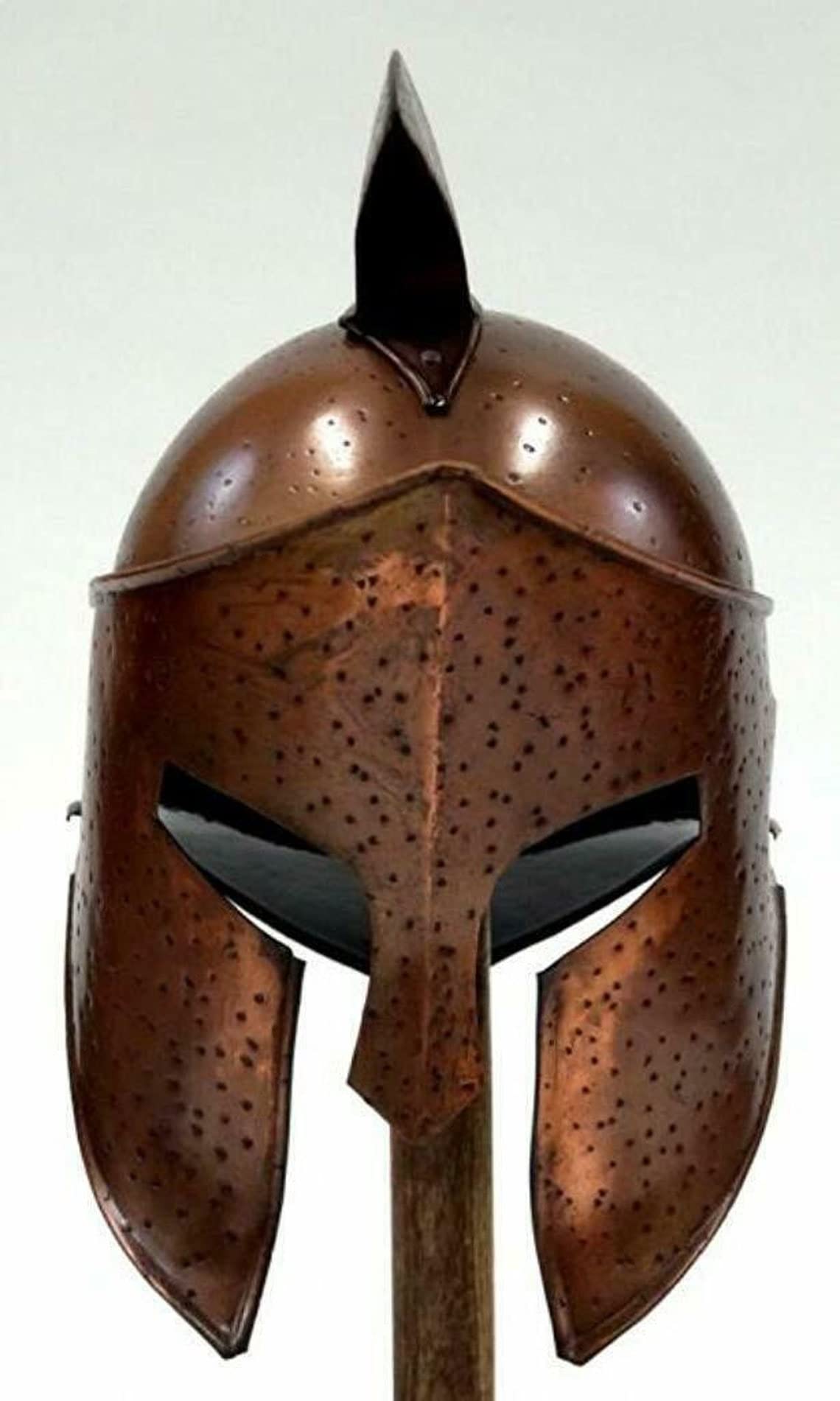 Vk Medieval 300 Leonidas Spartan Helmet Greek Copper Finish Ancient ...