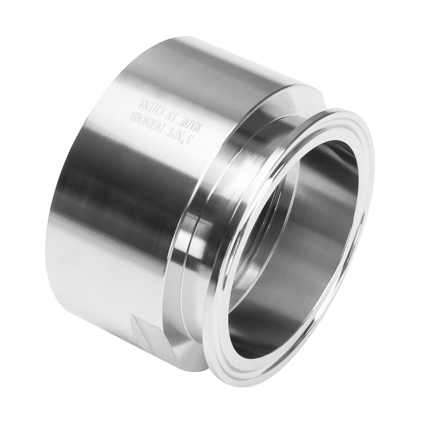 Snapklik.com : 3 Tri Clamp Adapter To 3 Inch FNPT Thread Ferrule ...