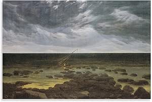 Amazon.com: World Famous Oil Paintings Romanticism Seashore with ...