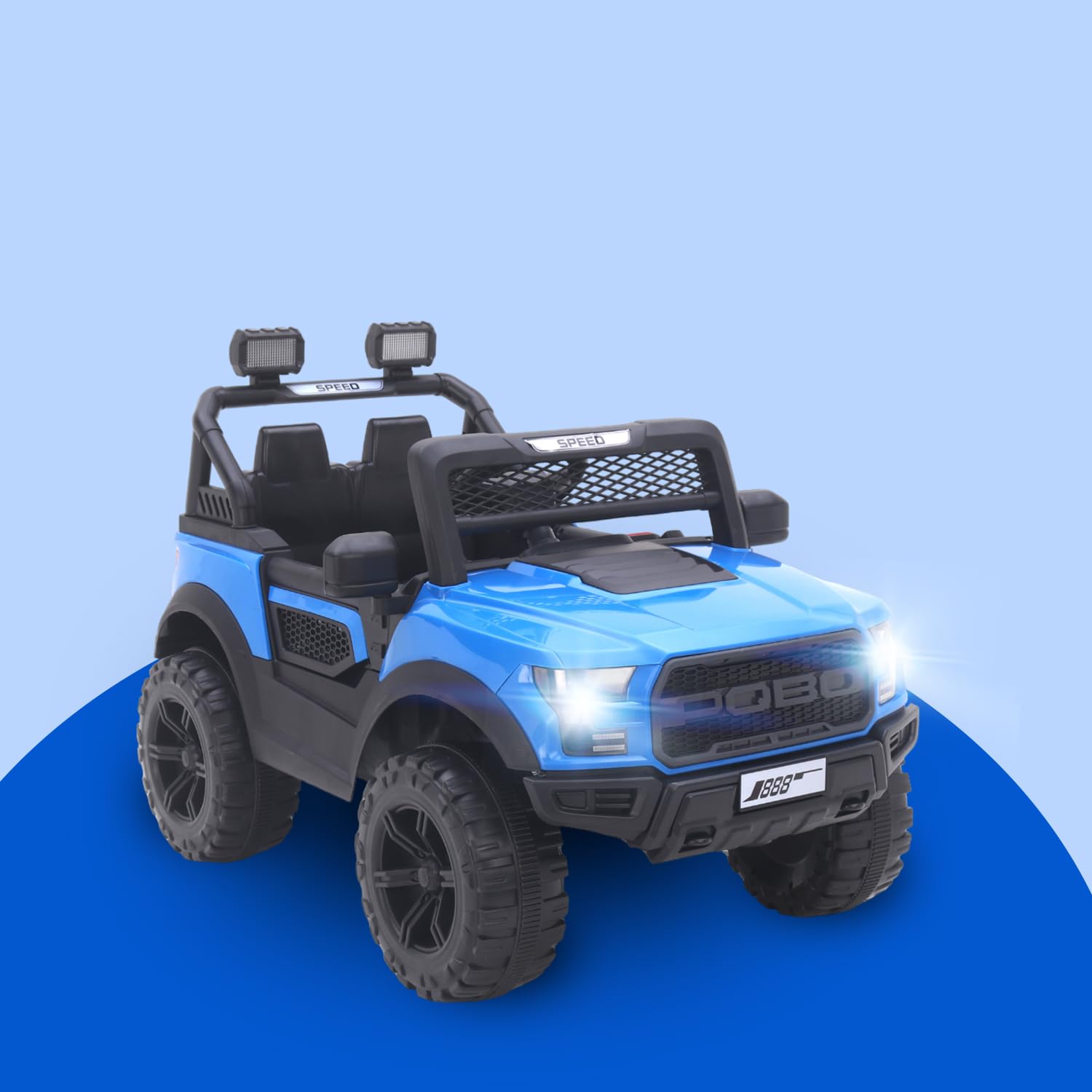 Buy Jammbo POBO Battery Operated Premium Jeep for Kids - Ride on Toy ...