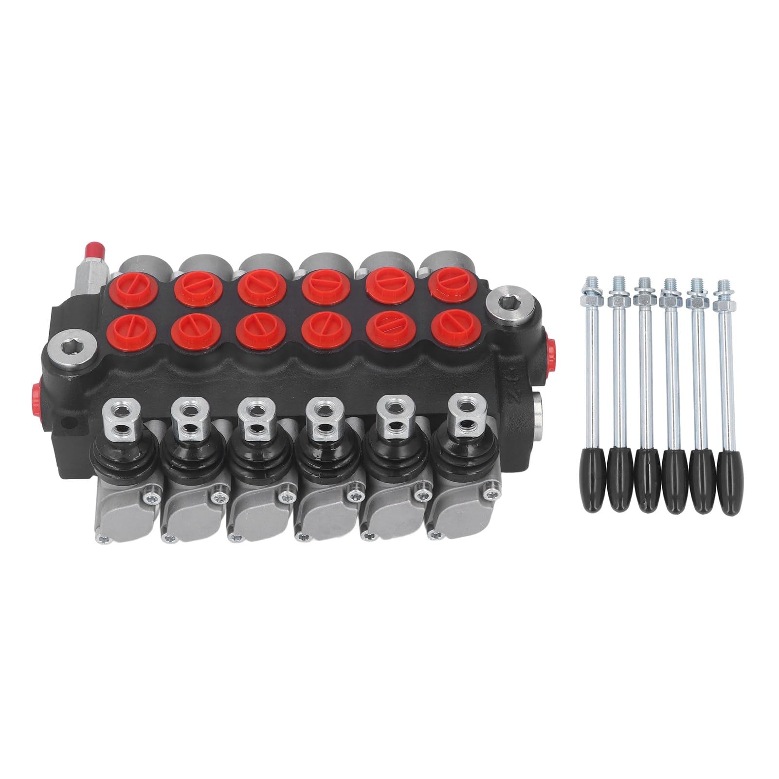 Buy Hydraulic Flow Control Valve,6 Spool 15 GPM SAE Ports with P40 6OT ...