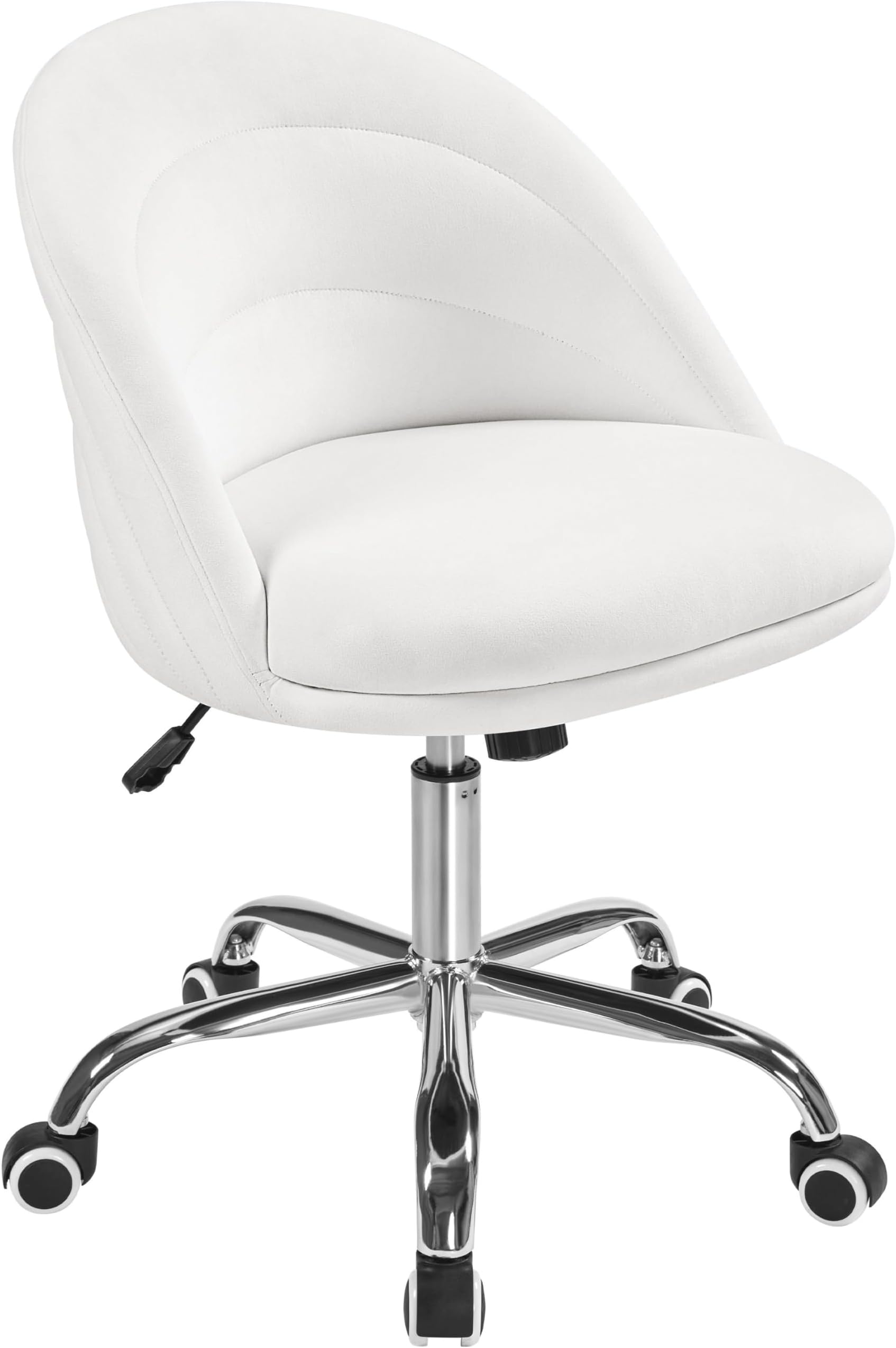 Amazon.com: Furniwell Office Chair Armless Cute Desk Chair Modern ...