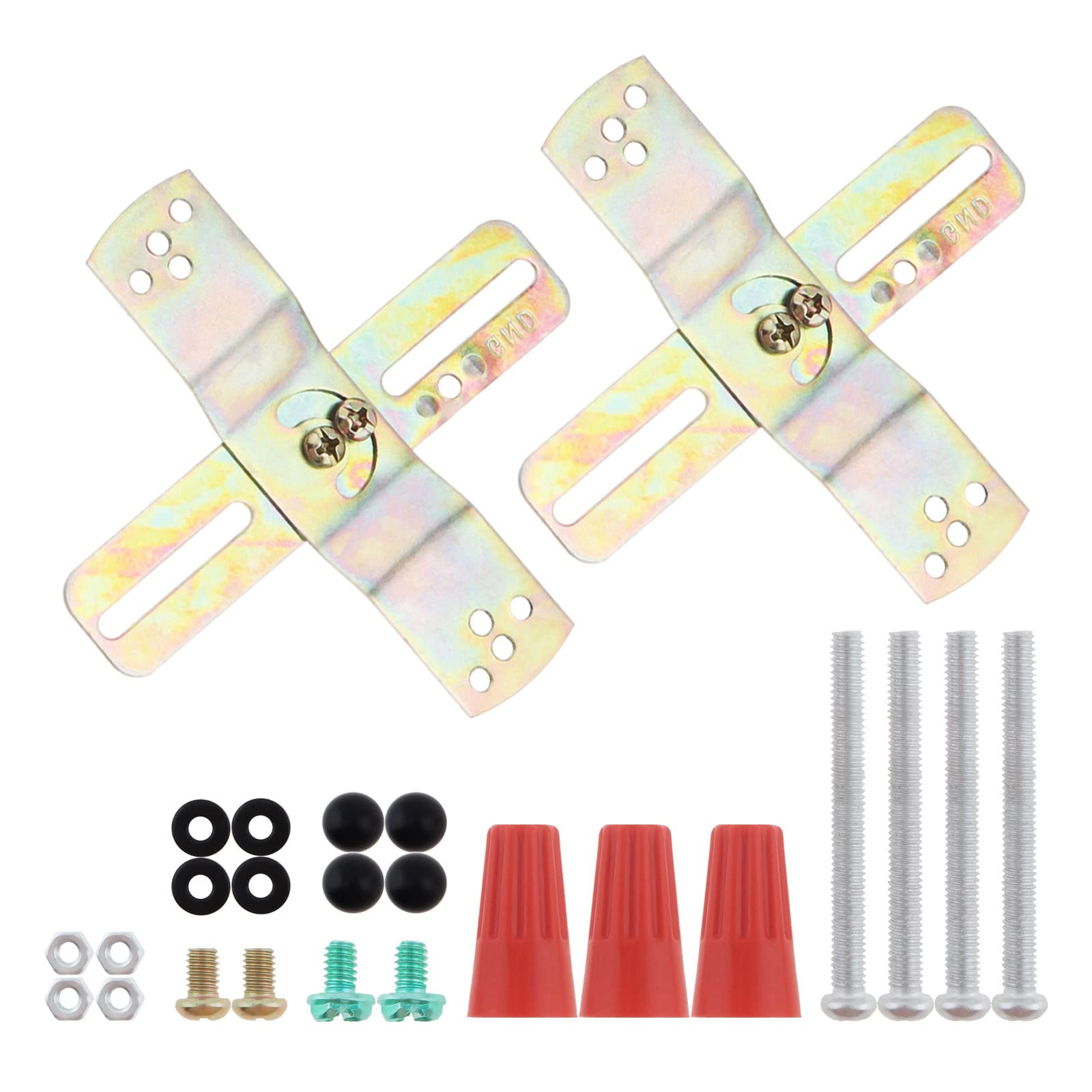 RTNLIT Light Fixture Mounting Bracket, 4" Universal Chandelier Crossbar ...