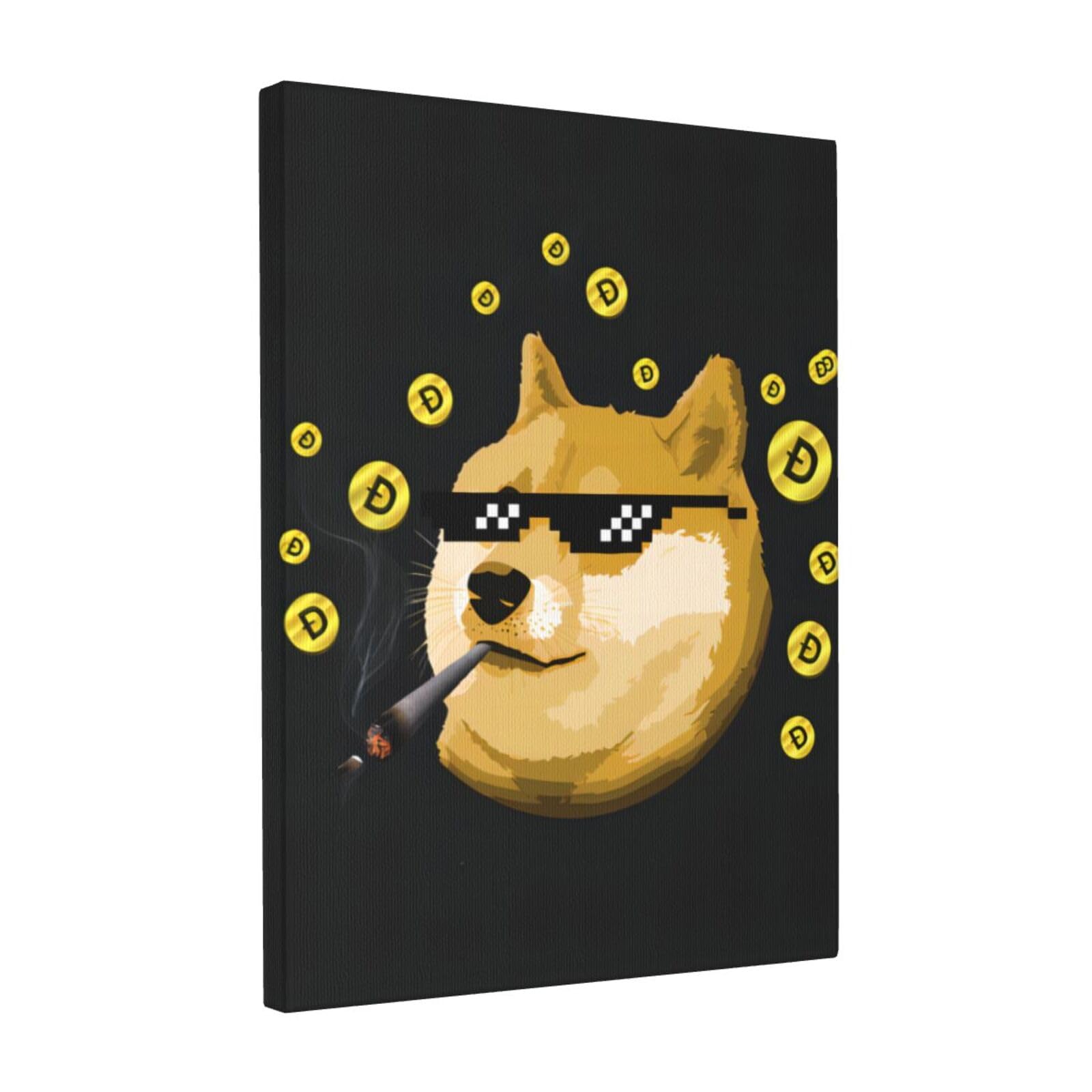Meme Doge Wow Poster CYNLON Wow Shop Doge Meme Shibe