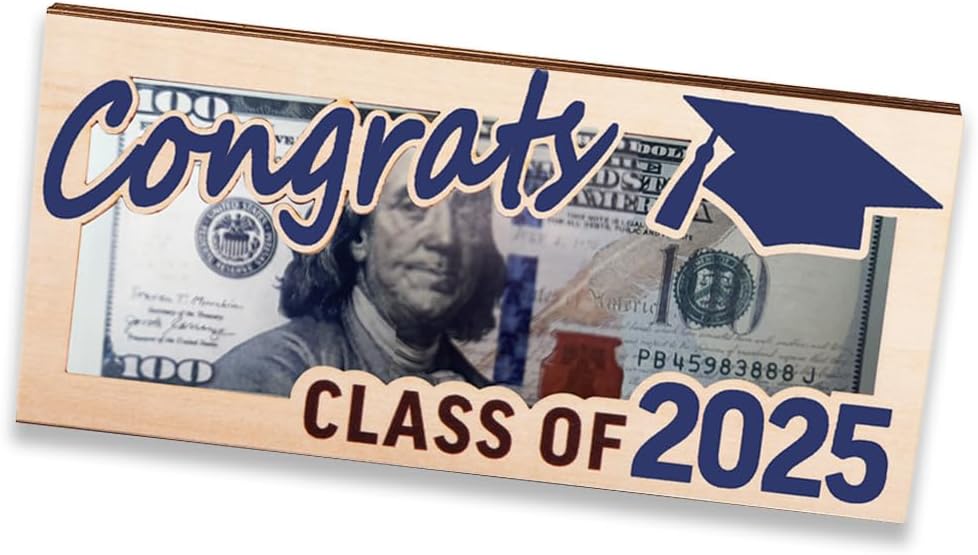 Amazon.com: Graduation Money Holder Graduation Gift Wooden Graduation ...