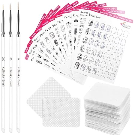 Amazon.com: Americanails Mini Acrylic Nail Training Mat - Silicone ...