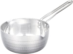 Amazon.com: Endo Shoji TKG AYK7203 Commercial Snow Flat Pot, 7.5 inches (19 cm), Co-Handle Plate ...