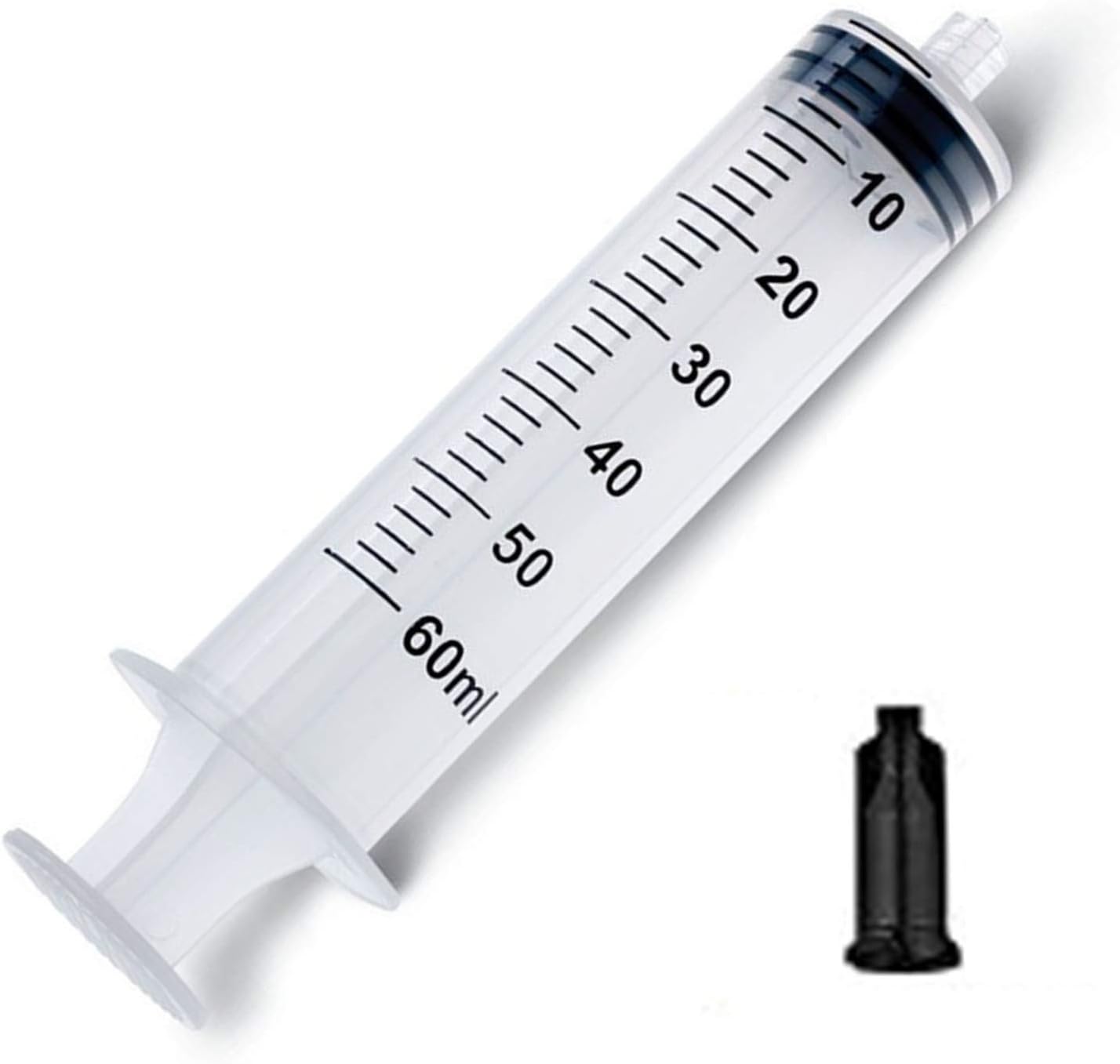 Amazon.com: 5 Pack 60ml Syringes luer Lock with Caps, Plastic Syringe ...