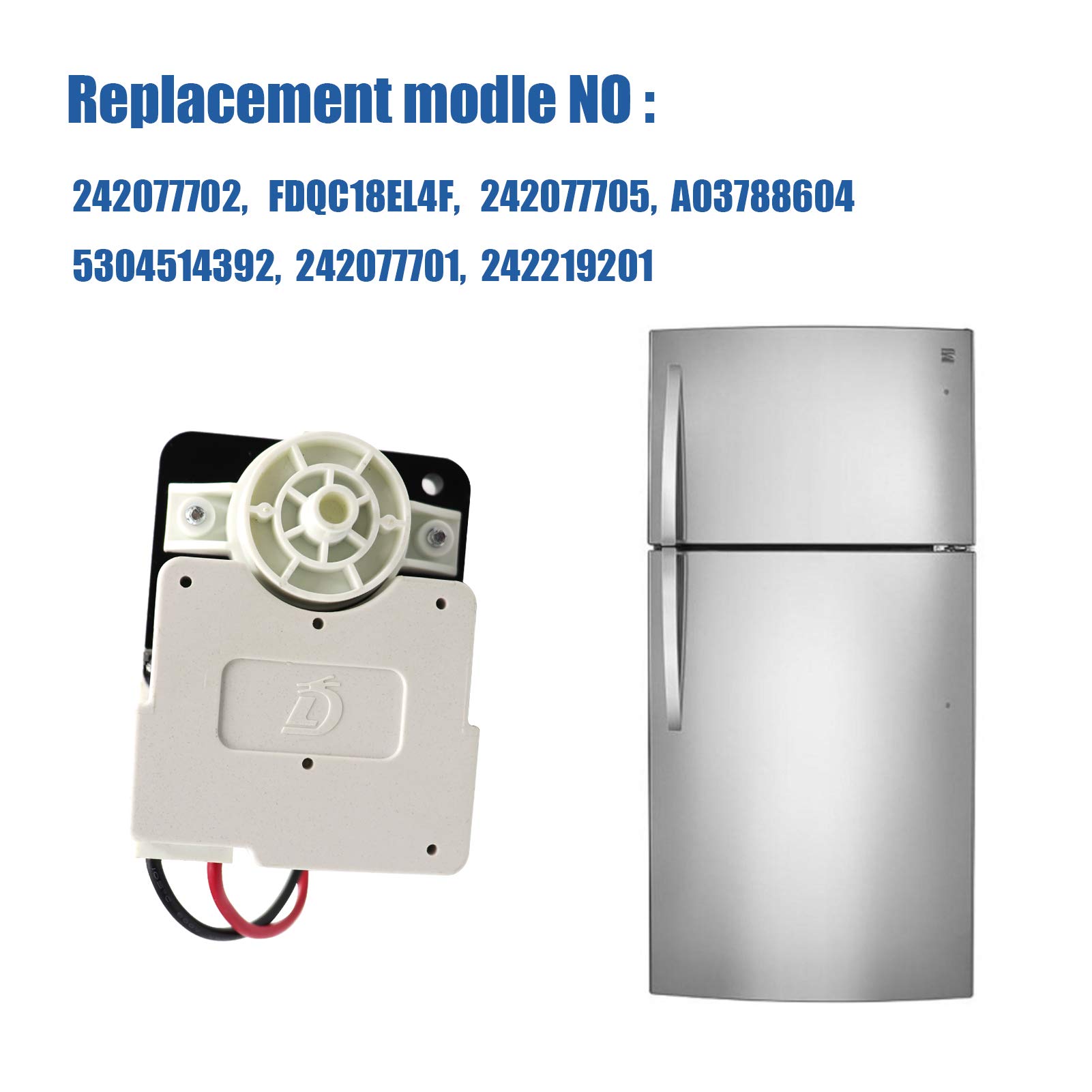 Snapklik.com : 242077702, FDQC18EL4F, 242077705 Evaporator Fan Motor