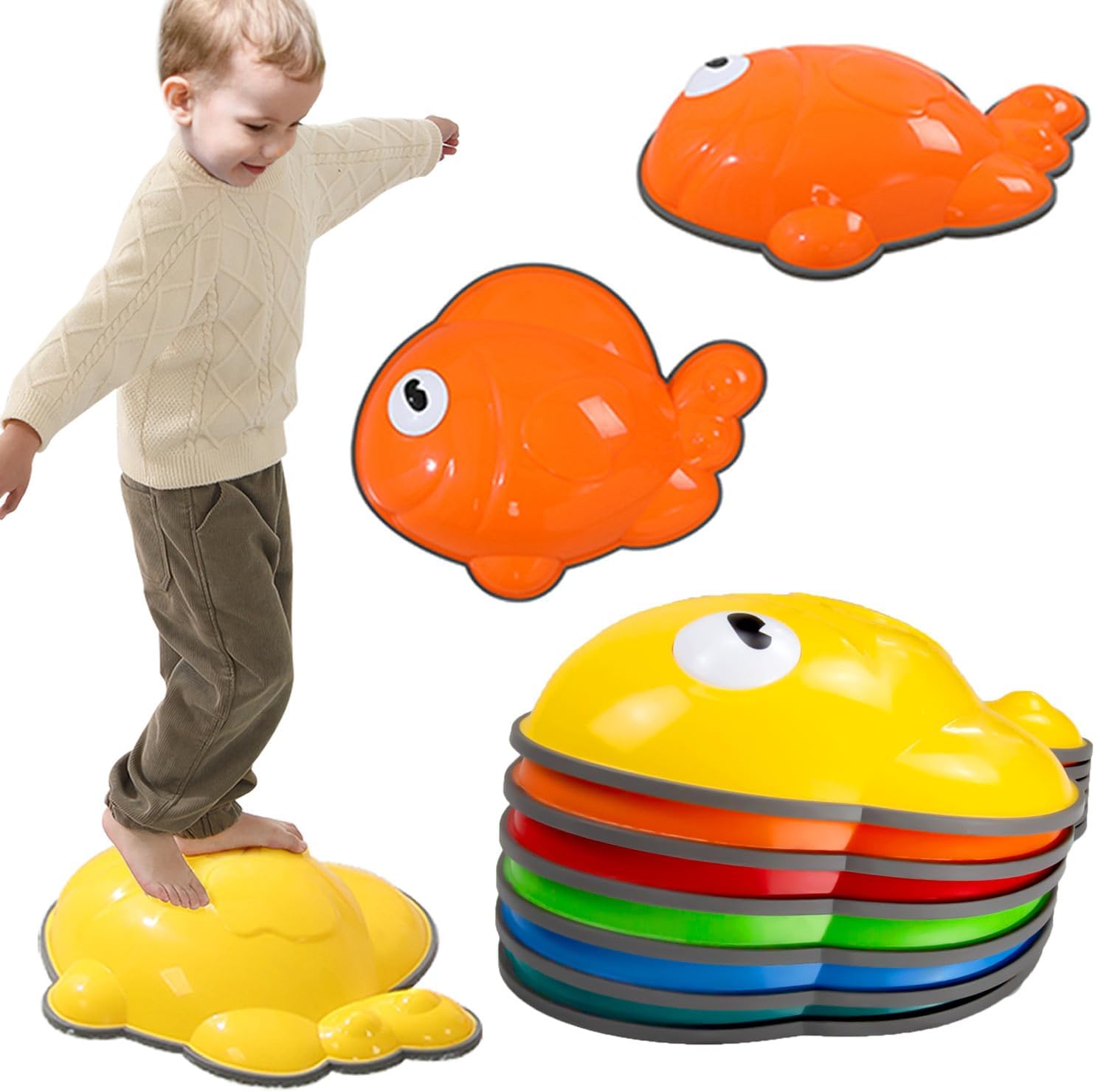 Amazon.com: Kids Balance Stepping Stones 6pcs Balance Stepping Stones ...