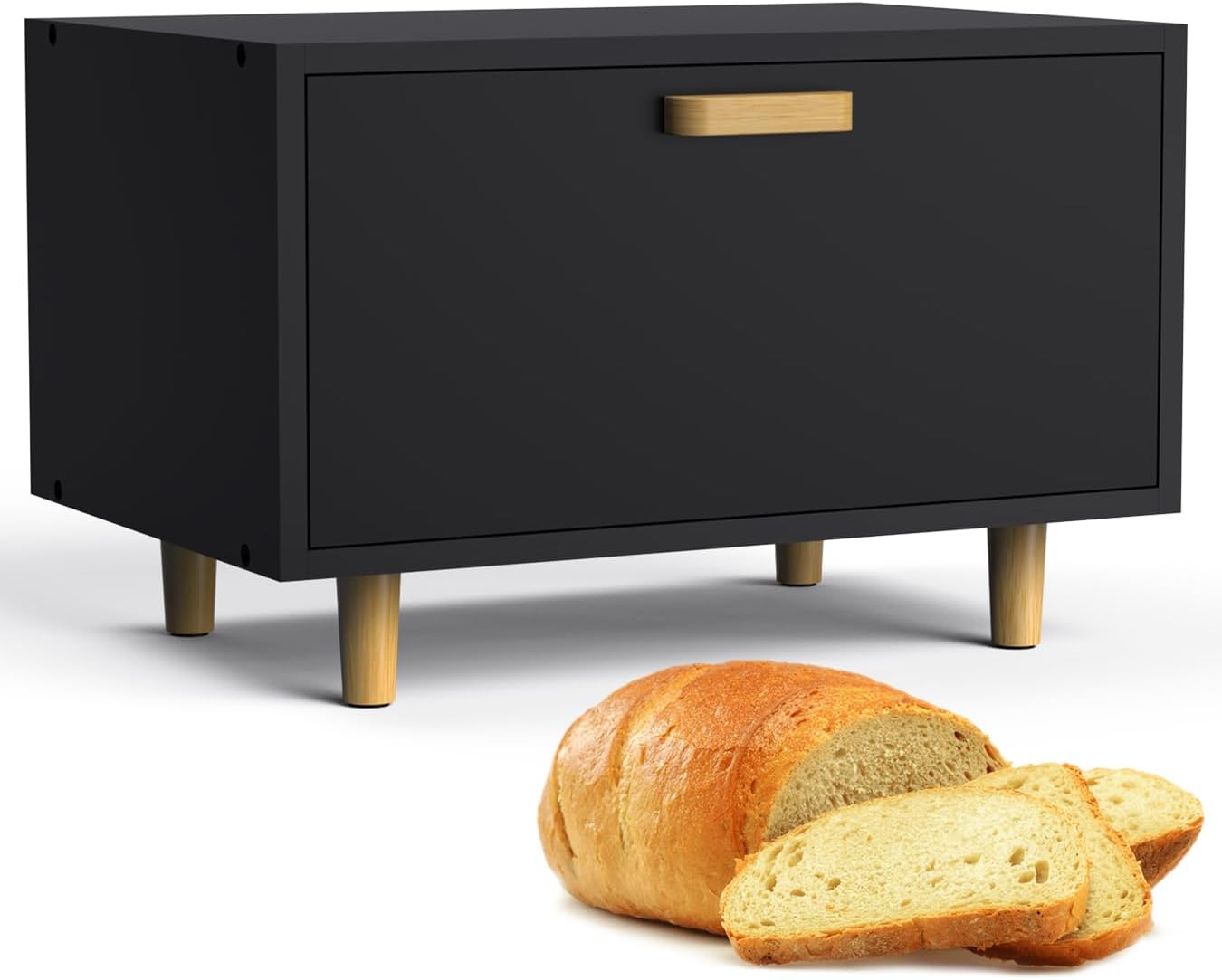 Amazon.com - LOHASOK Bread Box for Kitchen Countertop Farmhouse Large ...