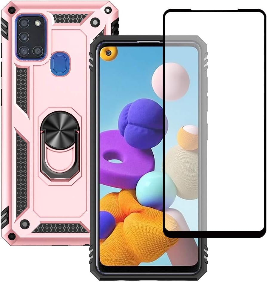Yiakeng Samsung A21s Case, Samsung Galaxy A21s Case, and Screen ...