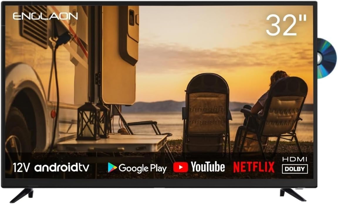 JVC 32 inch Smart TV | HD Edgeless Android TV | 32" Television with ...