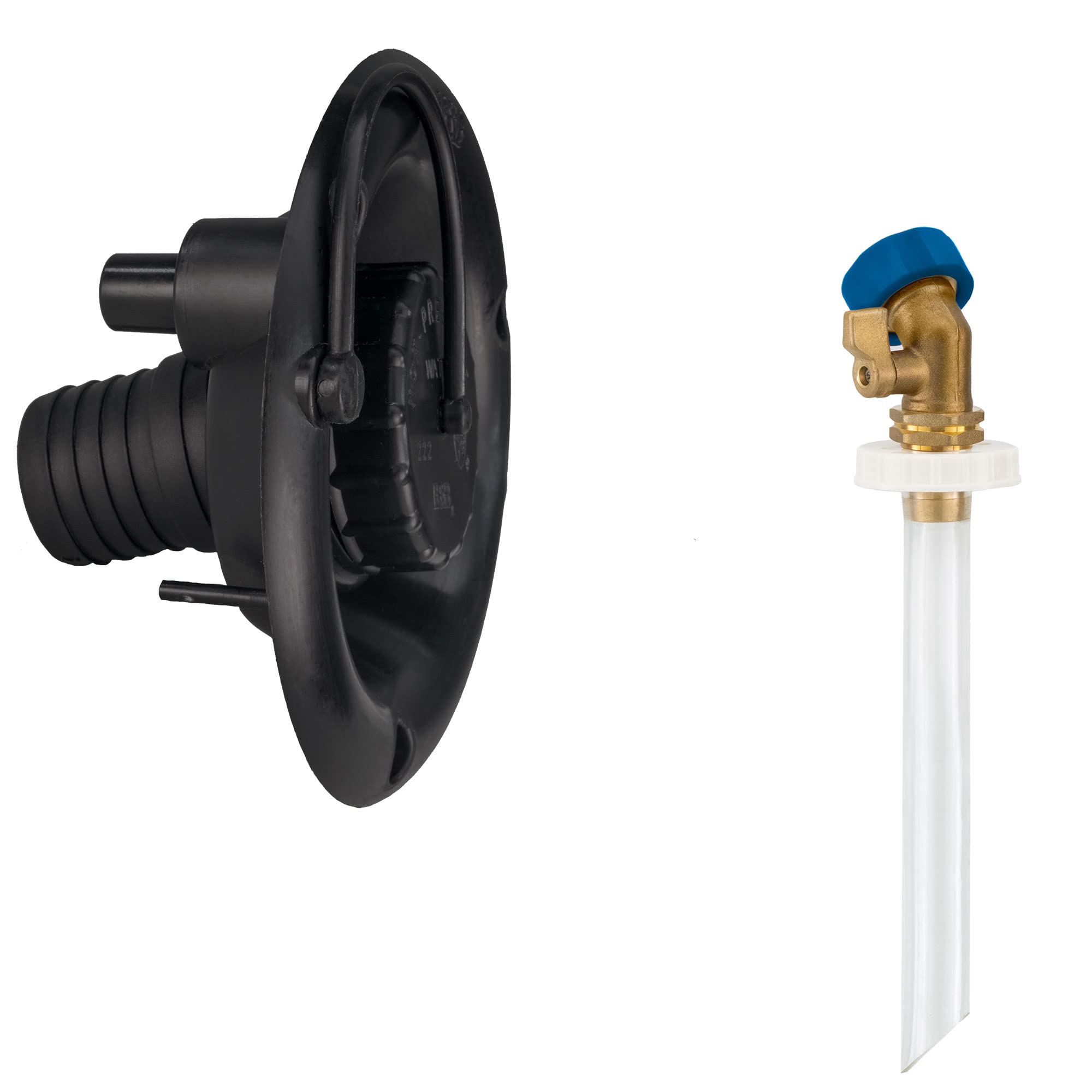 Recpro Rv Round Fresh Water Gravity Fill Hatch Inlet Rv | Desertcart ...