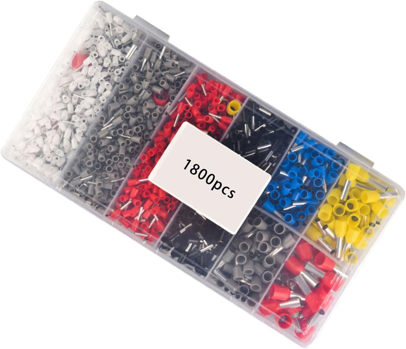 Amazon.co.jp: Ferrule Terminal Set Insulated Ferrule Crimp Pin Ferrule ...