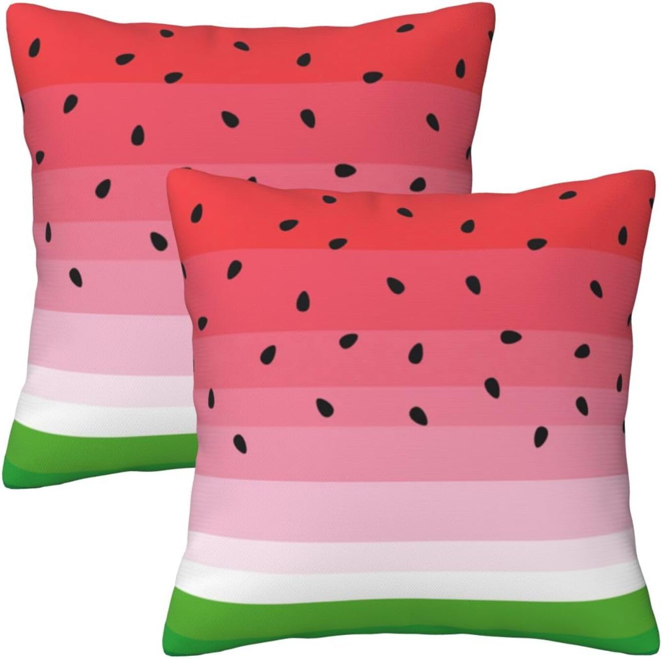 Amazon.com: Watermelon Throw Pillow Cover 18x18 in Pillow Case Sets of ...