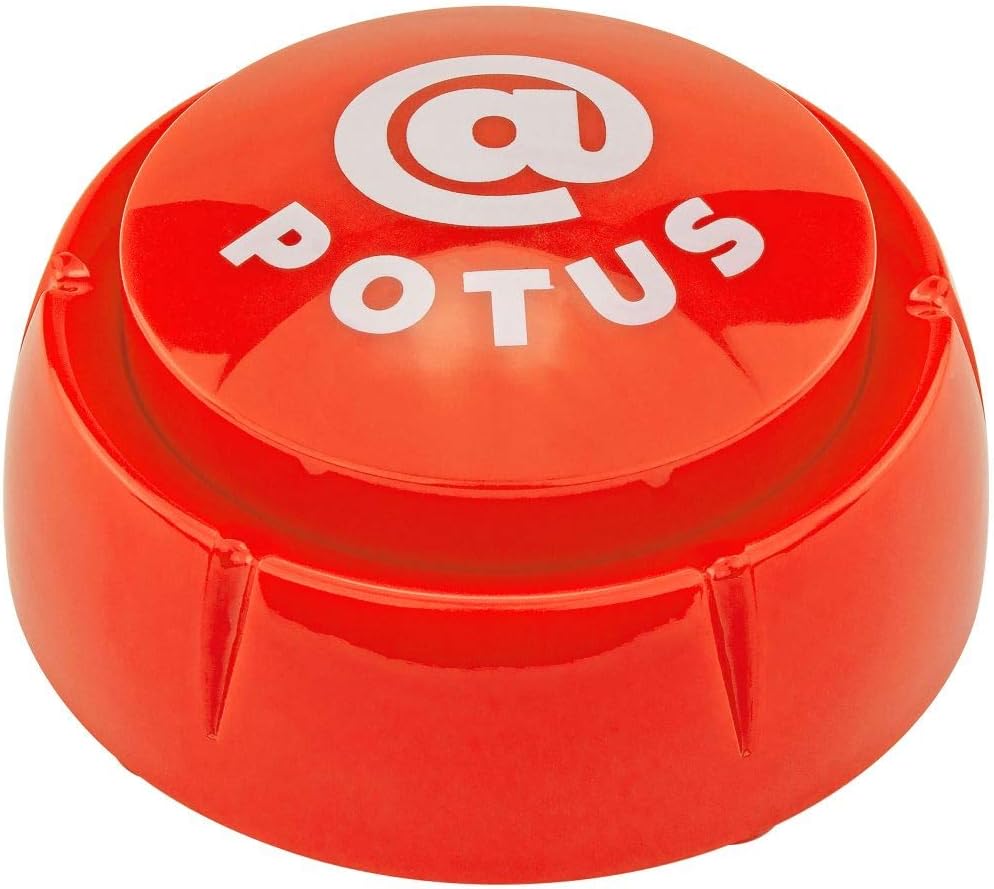 Amazon.com: Fairly Odd Novelties TrumpedUp POTUS Tweet Button, 10 ...