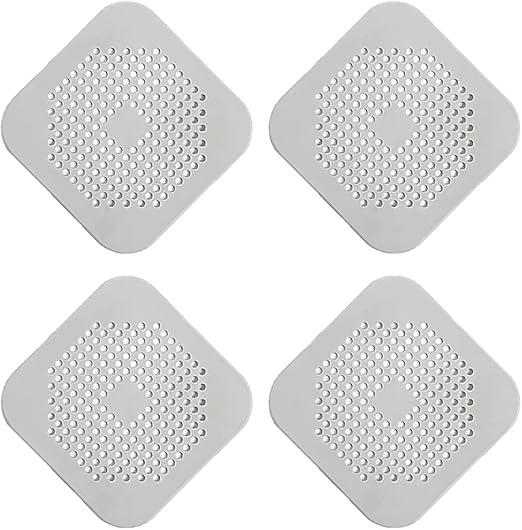 Silicone Bathroom Sink Drain Strainers, 2025 New Hair Catcher Drain ...