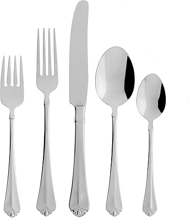 Amazon.com | Oneida Juilliard 5-Piece Flatware Set, Service for 1 ...